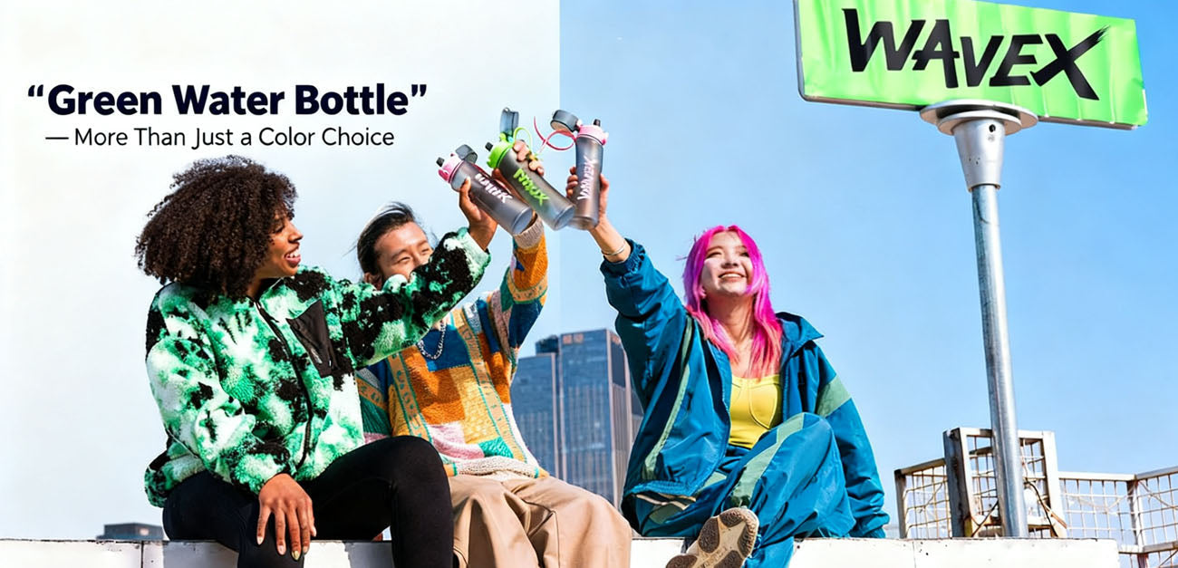“Green Water Bottle” — More Than Just a Color Choice – WAVEX
