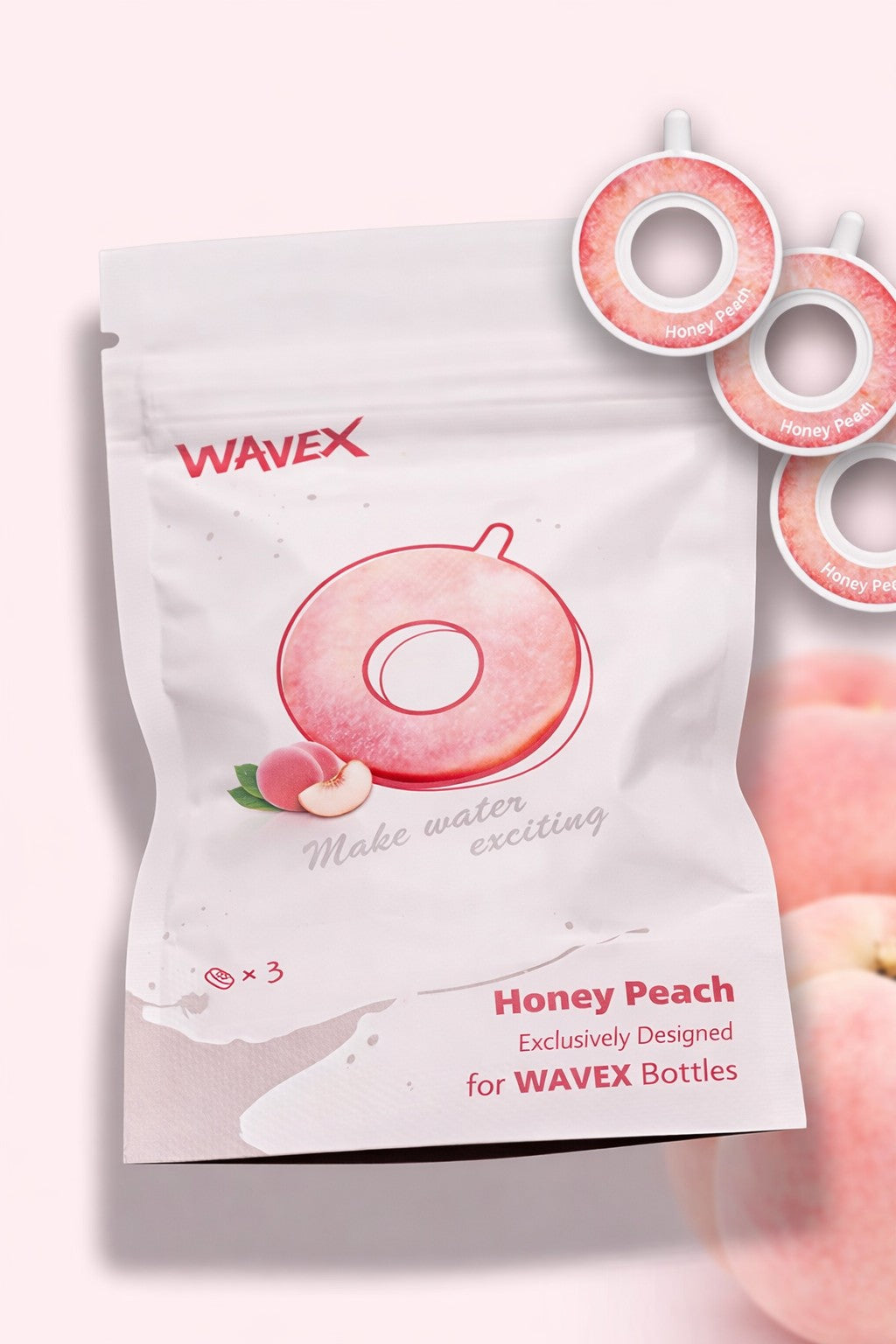 Water Bottle With Flavor Pods And Smell Rings For Fragrance | WAVEX